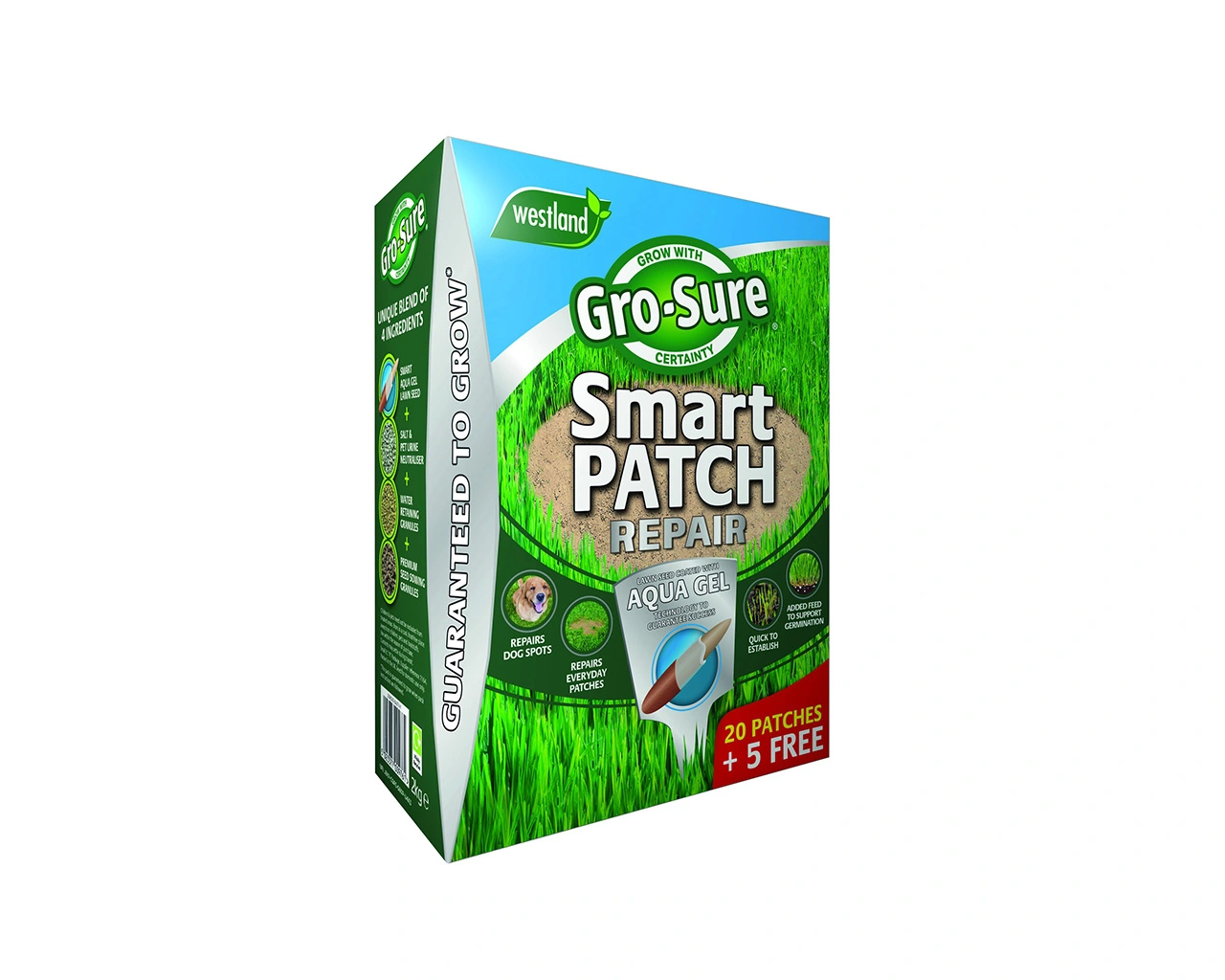 GRO-SURE SMART PATCH REPAIR 20 PATCHES +5 FREE - Mains of Drums