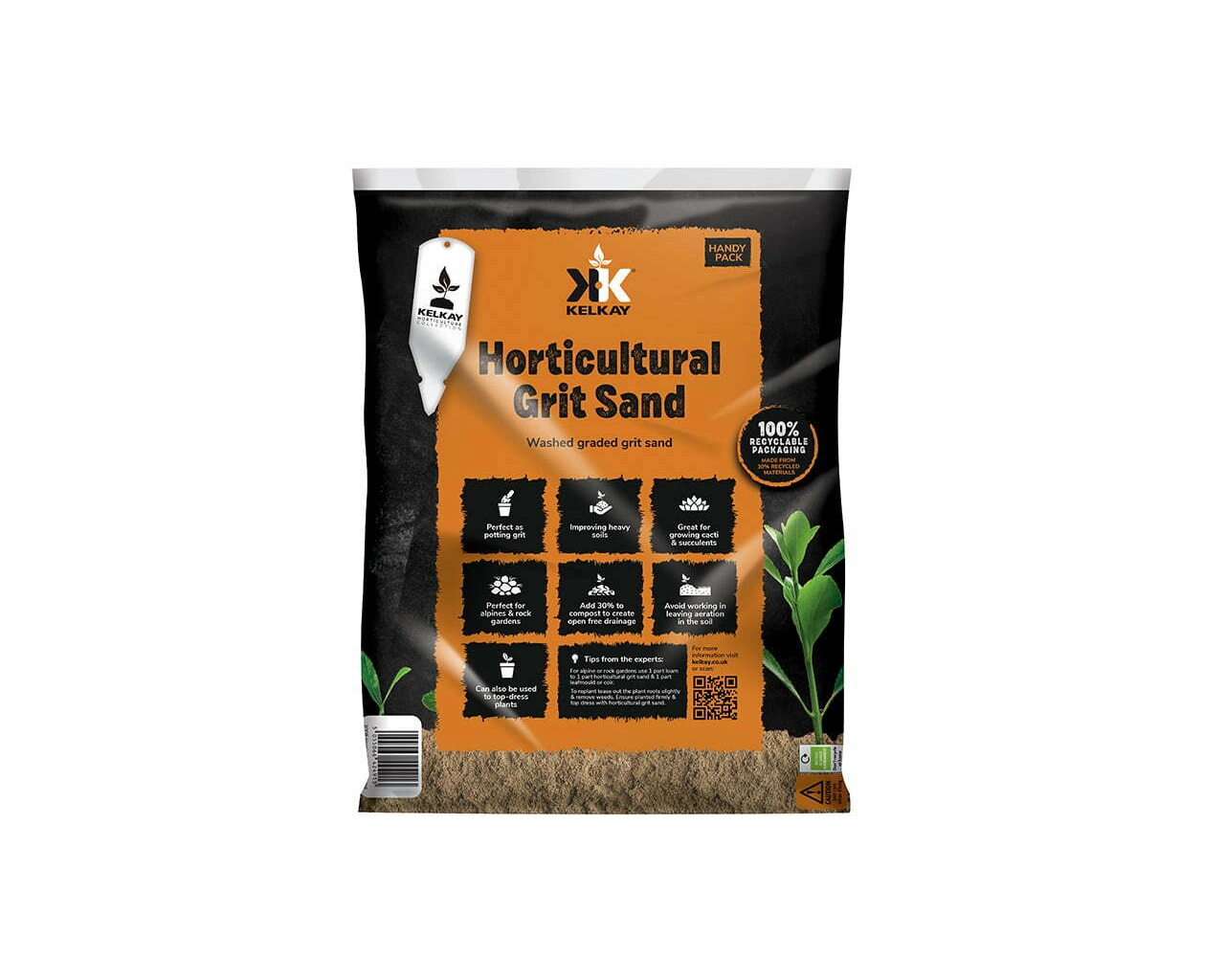 HORTICULTURAL GRIT SAND HANDY PACK - Mains of Drums