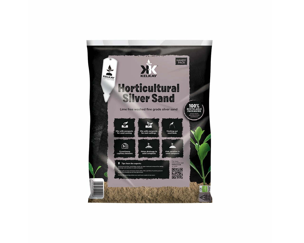HORTICULTURAL SILVER SAND HANDY PACK - Mains of Drums